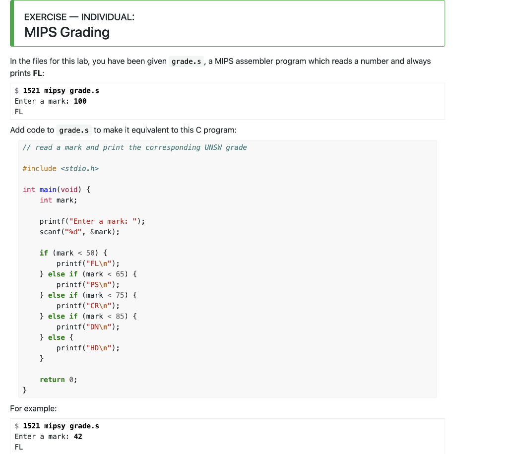 Solved main: la $a0, prompt # | Chegg.com