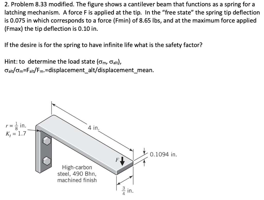 Solved 2. Problem 8.33 modified. The figure shows a | Chegg.com