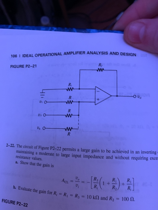Solved The circuit of Figure P2-20 is a two-input | Chegg.com