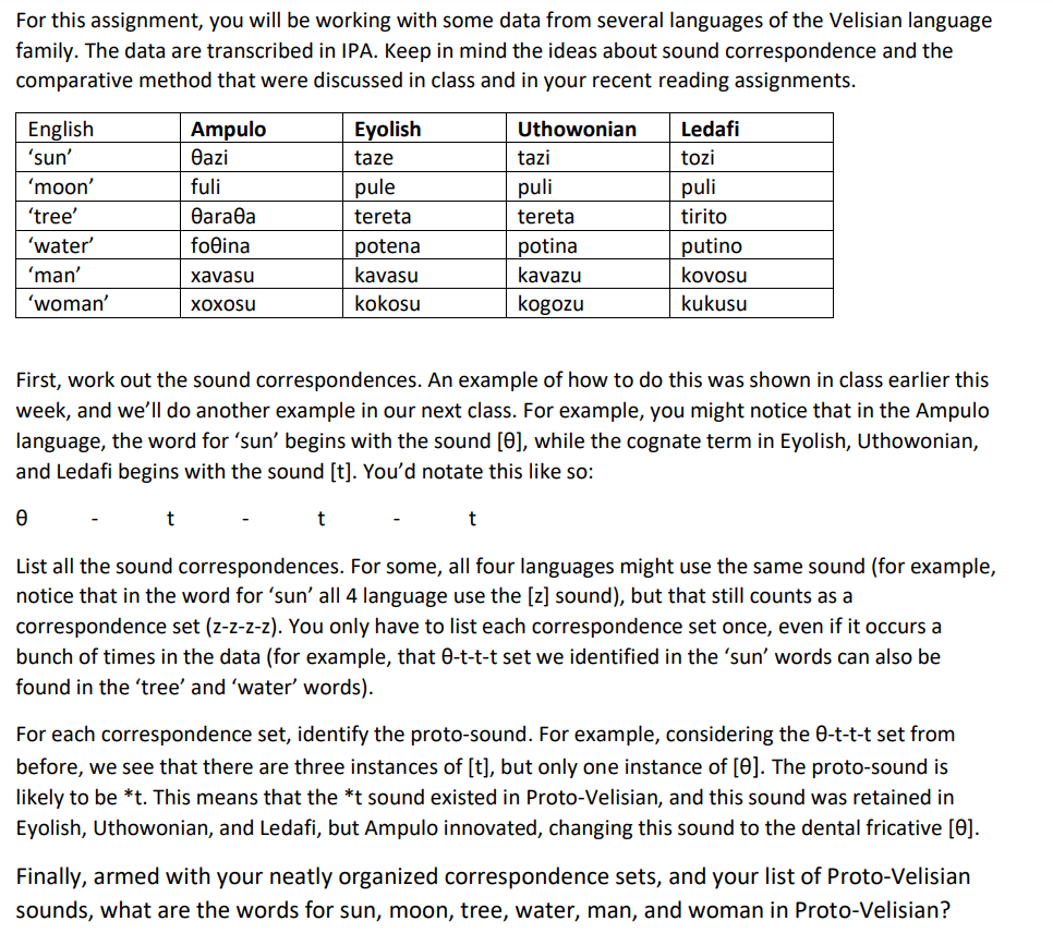For this assignment, you will be working with some | Chegg.com