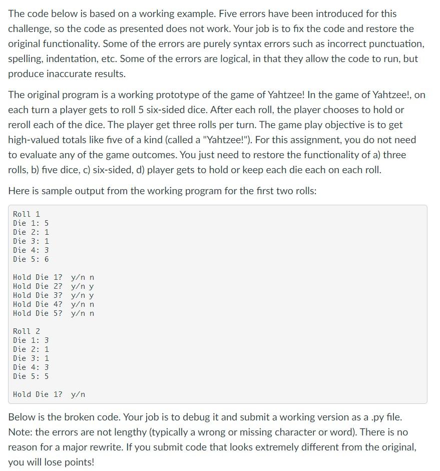 Solved The code below is based on a working example. Five | Chegg.com