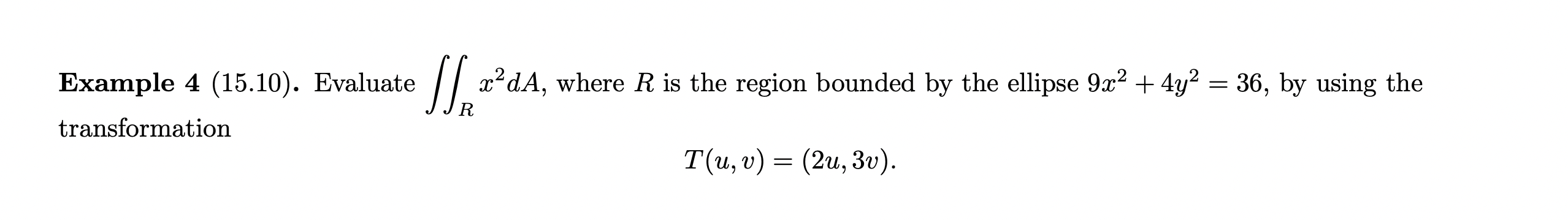 Solved . Evaluate double integral R x^2 dA, where R is the | Chegg.com