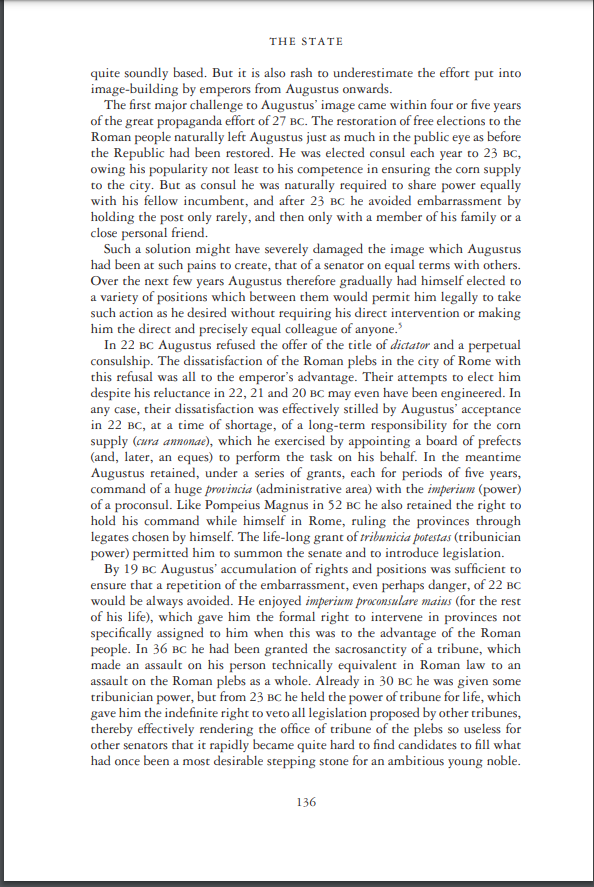 Solved 12 THE IMAGE OF THE EMPEROR Most Roman emperors went | Chegg.com