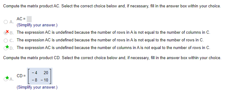 Solved 8-6 12343 B= C= 2 2-3 2 0-1 Compute each matrix sum | Chegg.com