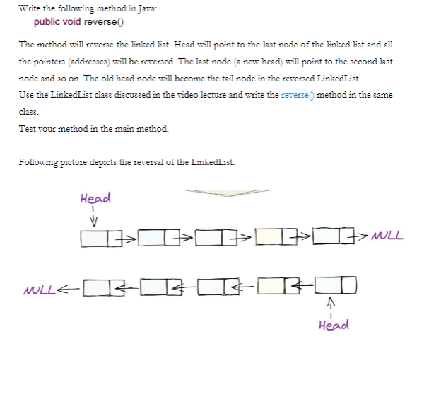 Write the following method in Java:public void | Chegg.com