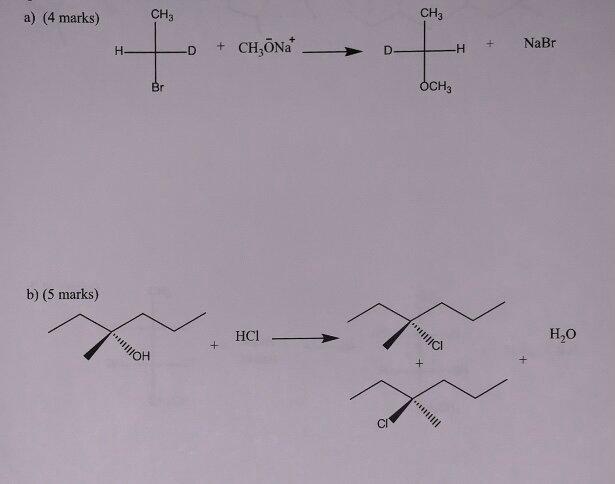 Solved Propose mechanisms for each of the following | Chegg.com