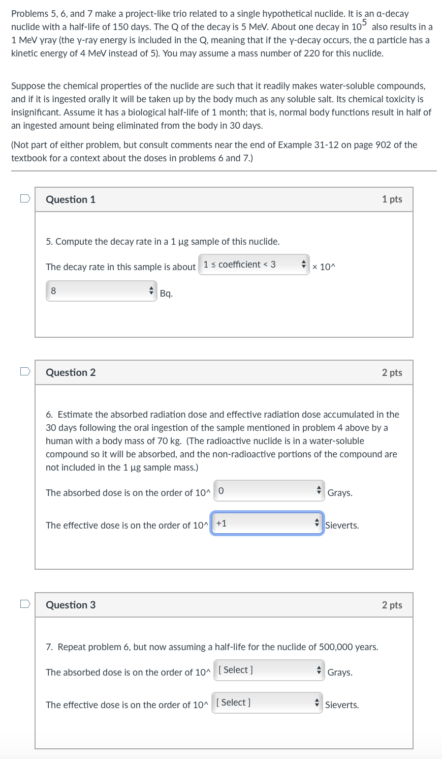 For problem 5 &6 I was able to solve those using | Chegg.com