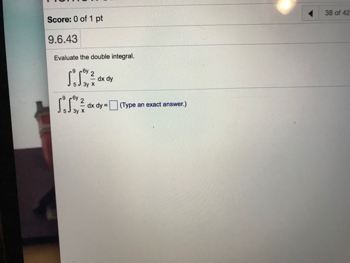 Solved Applied Calculus II Math1326 Spring 2018 Homework: | Chegg.com