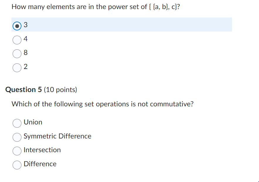 Solved How many elements are in the power set of {{a,b},c}? | Chegg.com