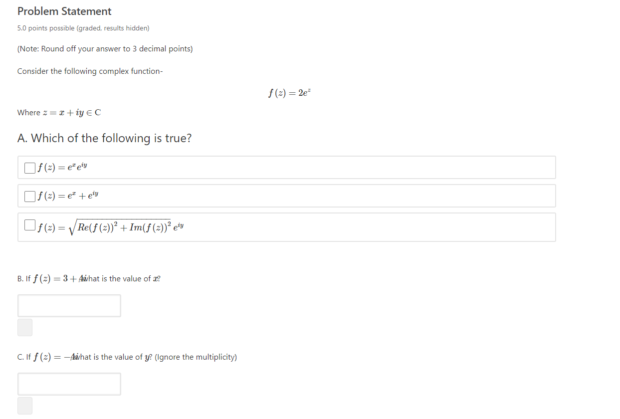 Solved Problem Statement 5.0 points possible (graded, | Chegg.com