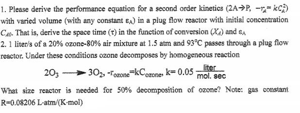 Solved 1. Please derive the performance equation for a | Chegg.com