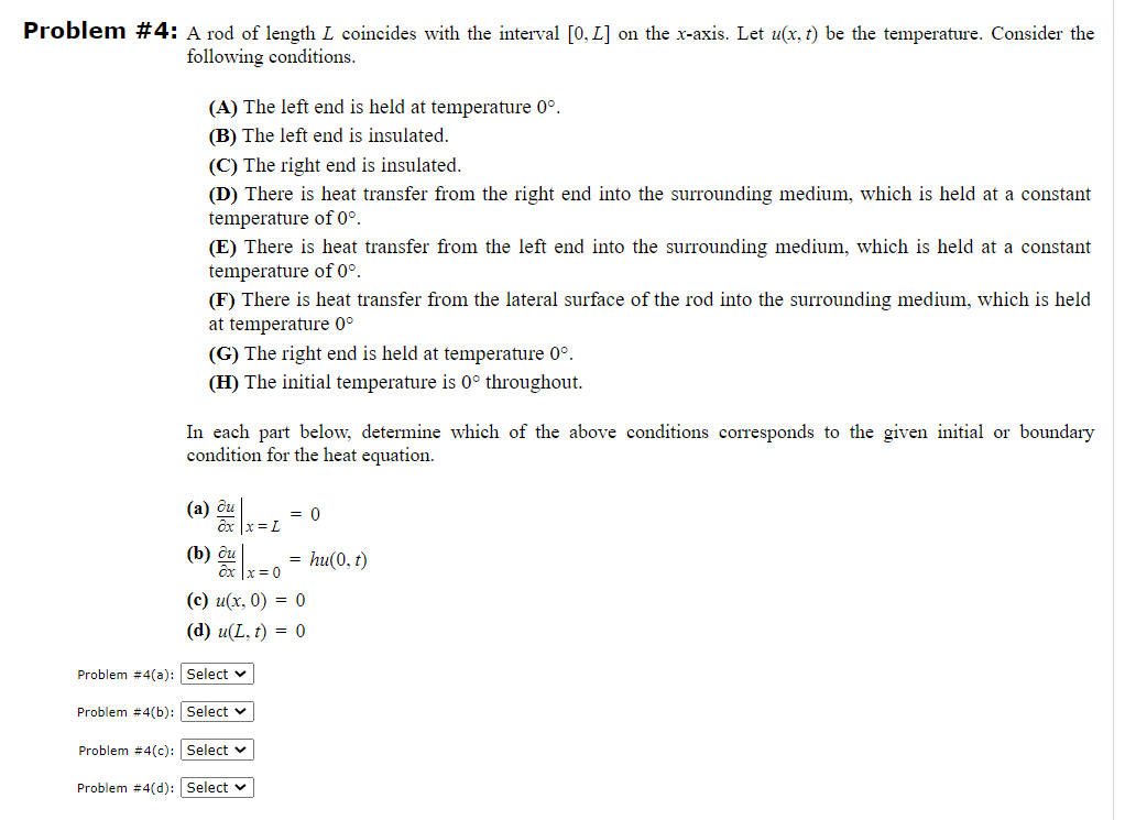 Solved I: A rod of length L coincides with the interval | Chegg.com