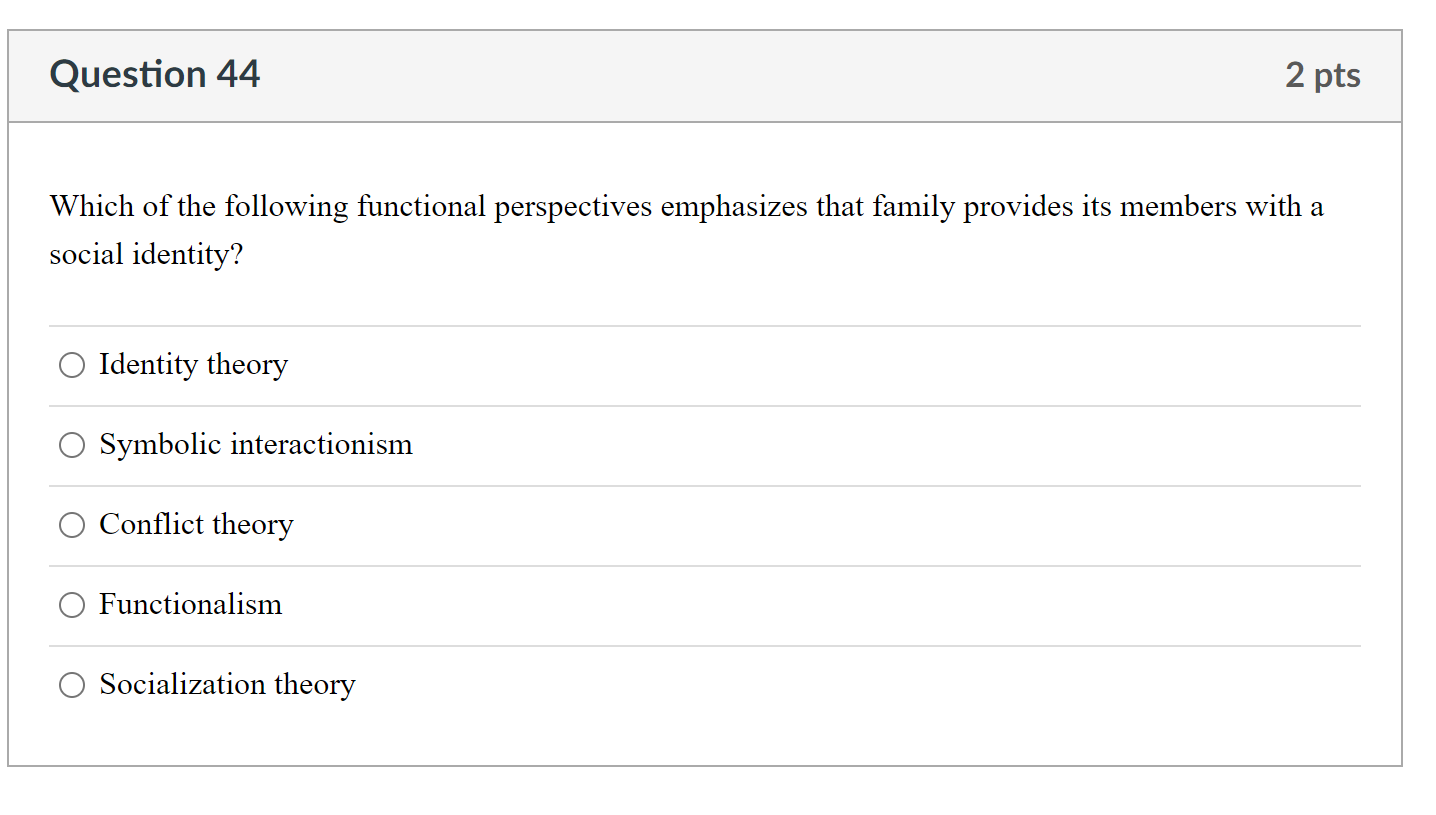 Solved Question 44Which of the following functional | Chegg.com