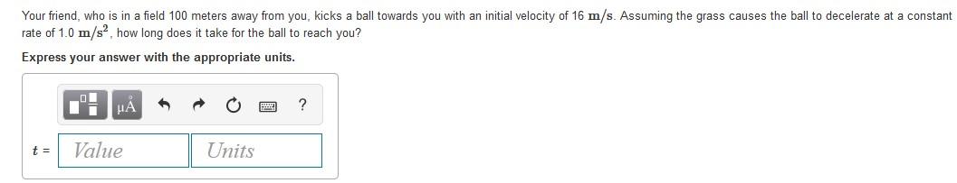 Solved Your friend, who is in a field 100 meters away from | Chegg.com