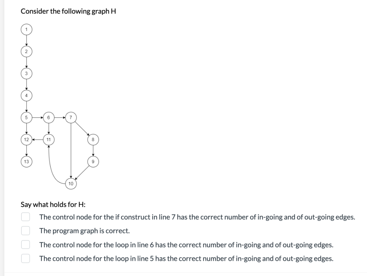 Solved 6 points Definition: Given an if / if-else / while / | Chegg.com