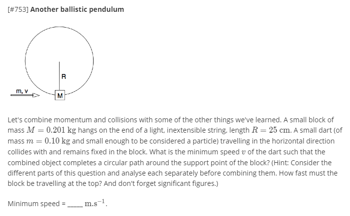 Solved [#751] Exploding A mass breaks suddenly into two | Chegg.com