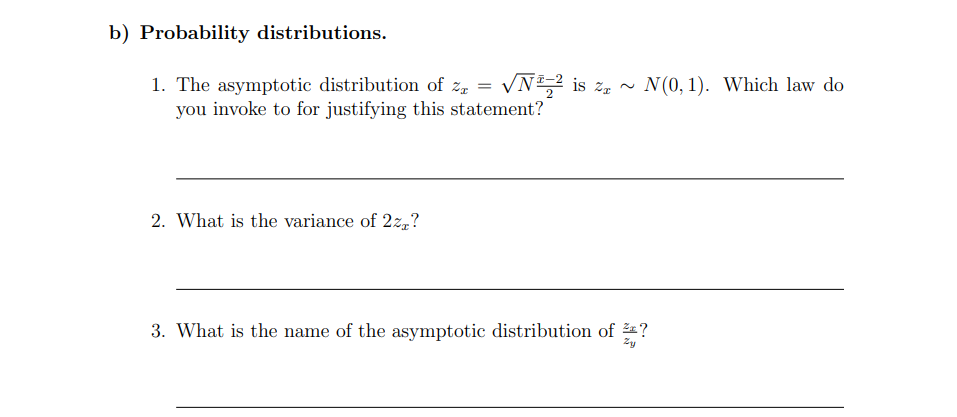 Solved Problem Set 2: More statistics. 6 points Assume you | Chegg.com