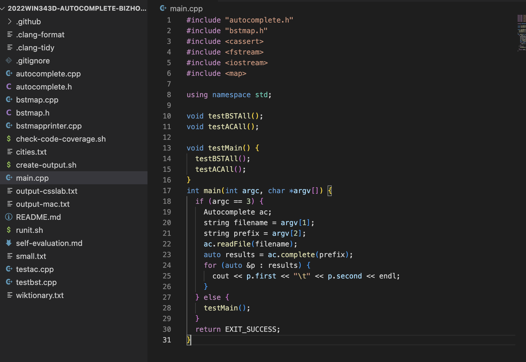 Solved Write A C Program To Implement Autocomplete For A 7535