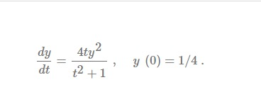 Solved Solve the initial-value problem shown below: Give an | Chegg.com