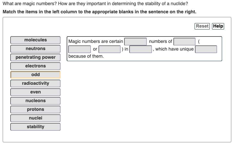 Solved What are magic numbers? How are they important in | Chegg.com