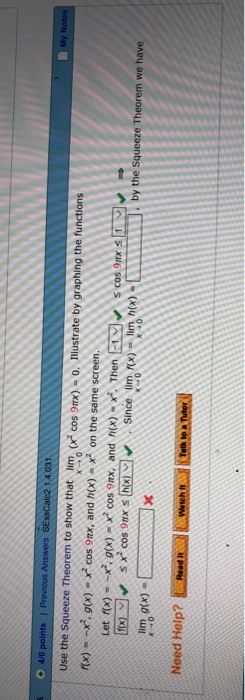 Solved 4/6 points l Ans Ic2 1.4.031 My Use the Squeeze | Chegg.com