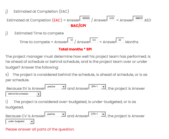 Assume we're halfway through a year-long project that | Chegg.com
