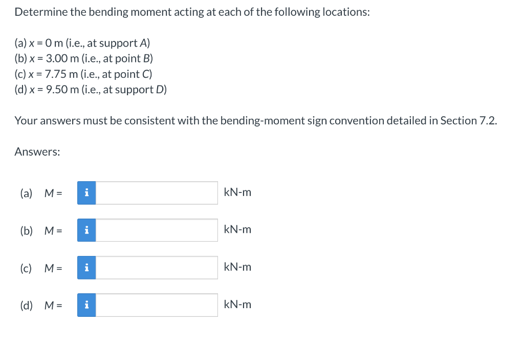 Solved Use discontinuity functions to develop the load | Chegg.com