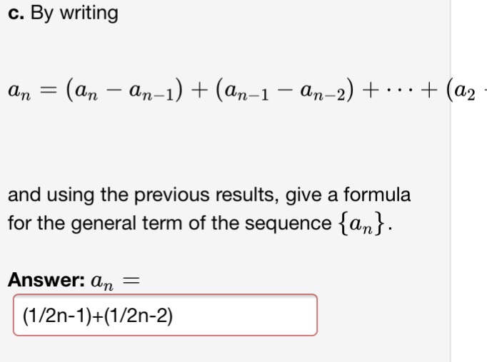 Solved (5 points) The sequence a is defined by ao 0, a1 1 | Chegg.com | Chegg.com