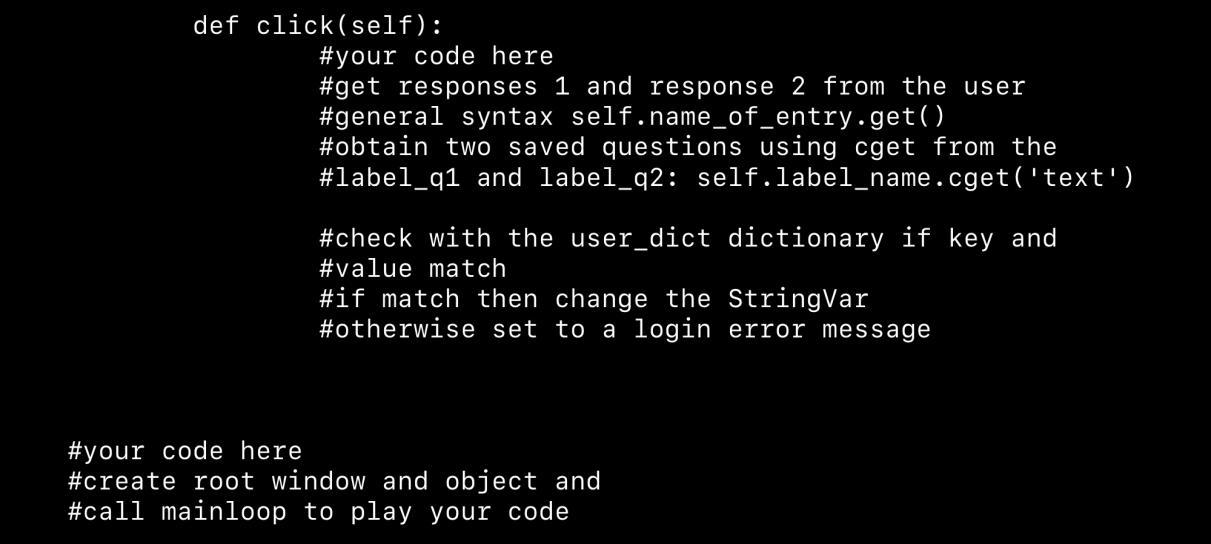 Topics: Python GUI Problem Statement: The purpose of | Chegg.com