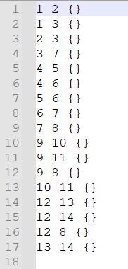 Solved I am writing a file in a edge-list format with no | Chegg.com