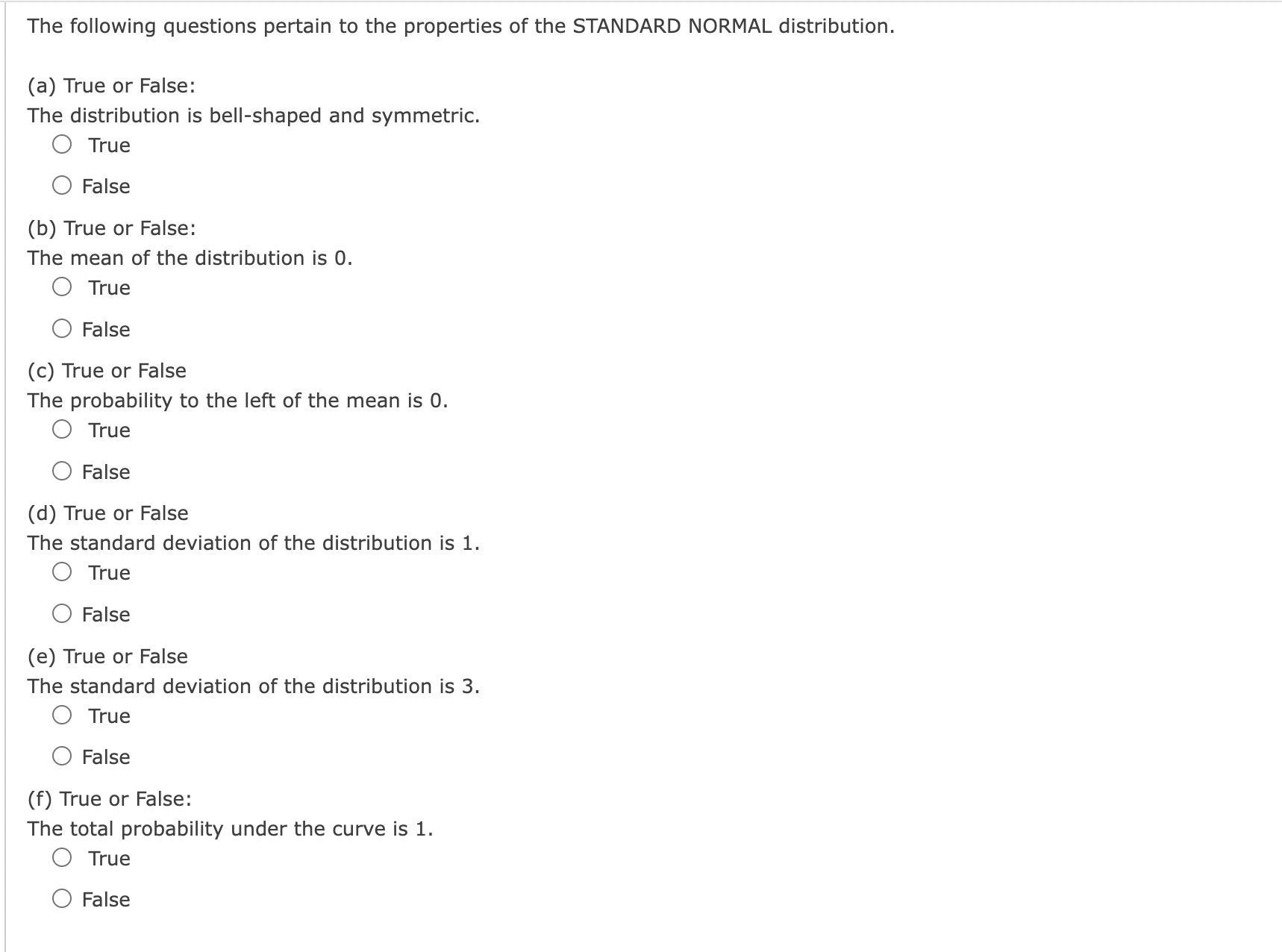 Solved The following questions pertain to the properties of | Chegg.com