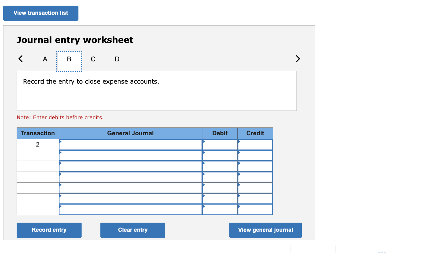 Solved Prepare closing journal entries from the above ledger | Chegg.com