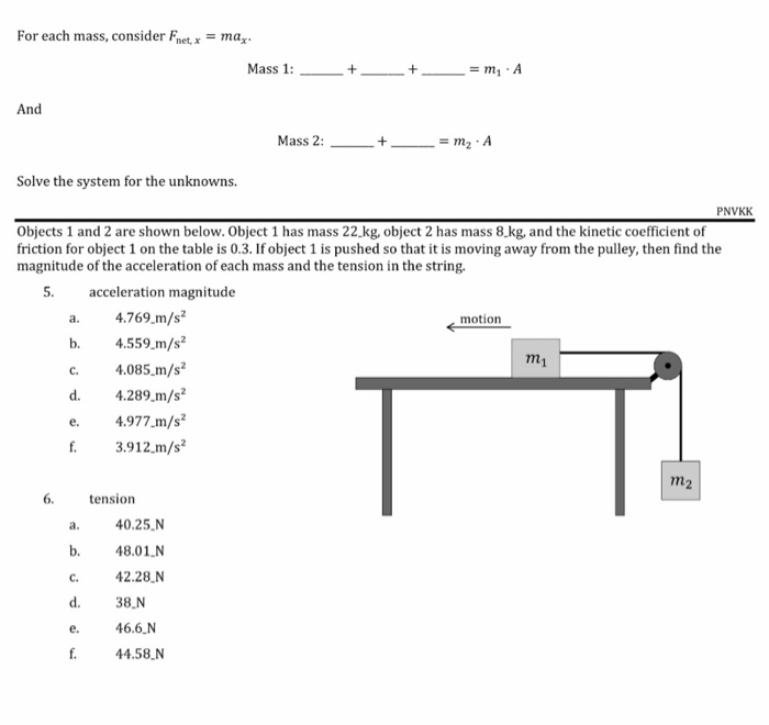 Solved (07) Dynamics-3 IYGBV A(n) 5.5 kg mass rests on a | Chegg.com