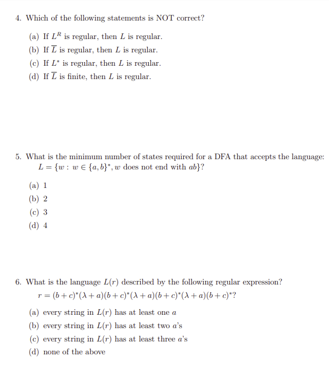 Solved 1. Let L=L3∗(L1∪L2)L3 be a language, where | Chegg.com