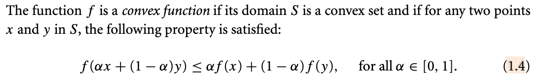 Solved : E Let f: Rd → R a strictly convex function and A E | Chegg.com
