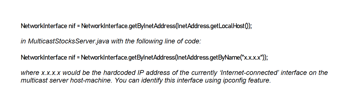 Solved Multicast System for Stock-Index Dissemination Alice | Chegg.com