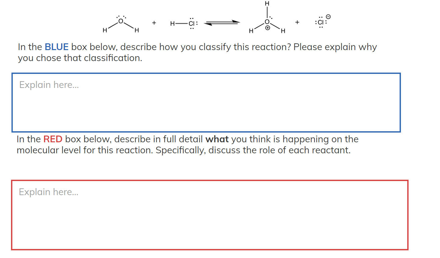 Solved H + H-CI: :CI H Н. H H In the BLUE box below, | Chegg.com Solved H + H-CI: :CI H Н. H H In the BLUE box below, | Chegg.com