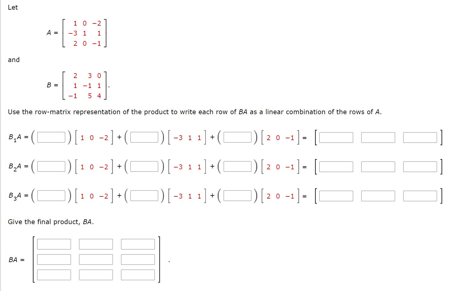 Solved Write the given system of linear equations as a | Chegg.com