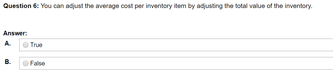 Solved Question 6: You can adjust the average cost per | Chegg.com