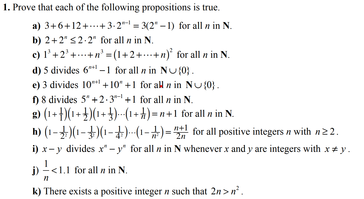 Solved Prove that each of the following propositions is | Chegg.com