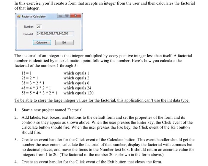 Solved In Microsoft Visual Studio 2015, using C# | Chegg.com