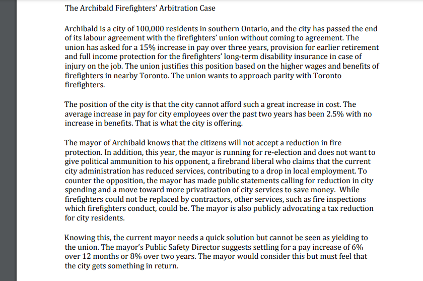 WRITE A NEGOTIATION BETWEEN UNION, EMPLOYEES AND | Chegg.com