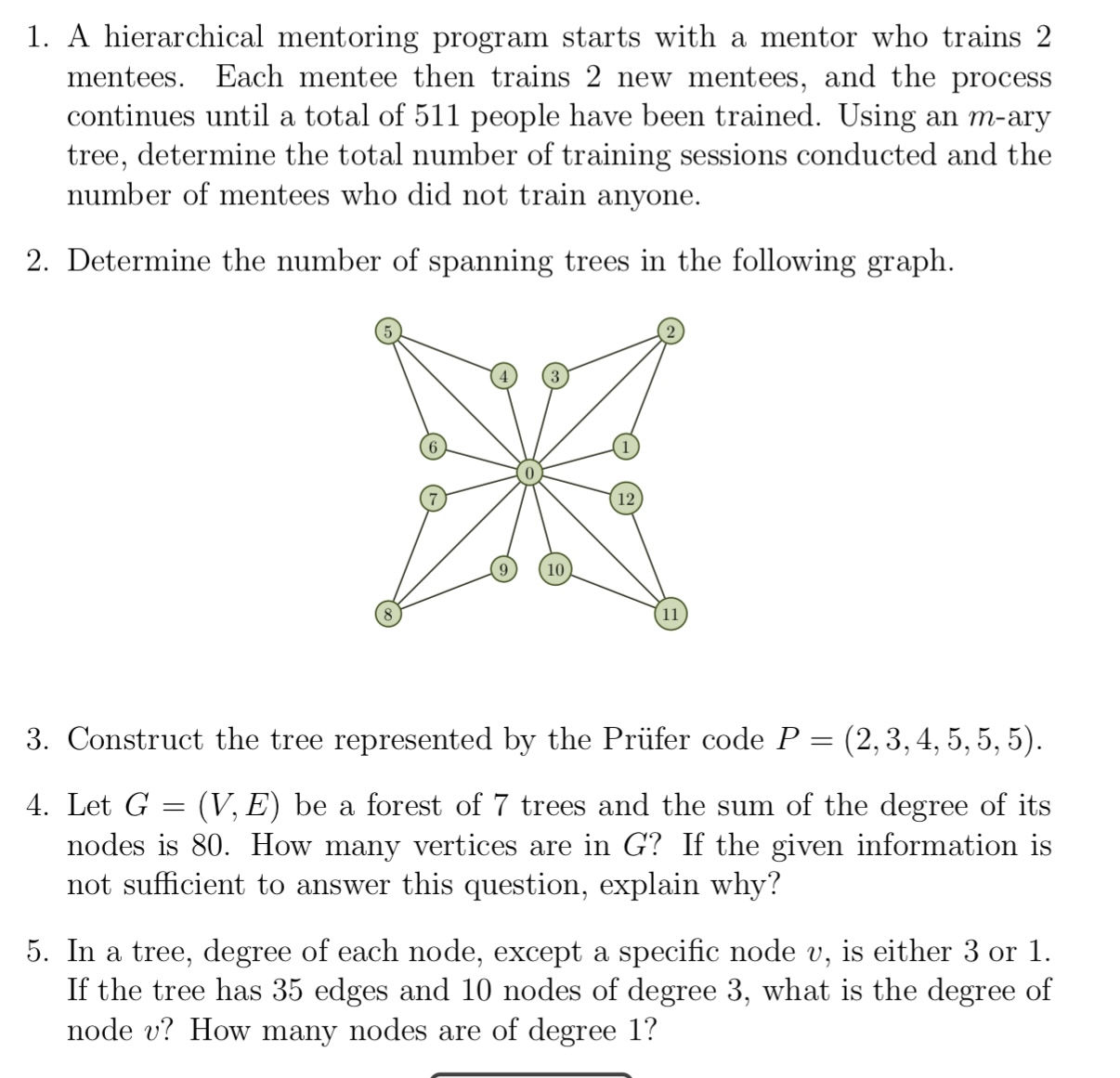 Do question 2. ﻿With full explanation A hierarchical | Chegg.com