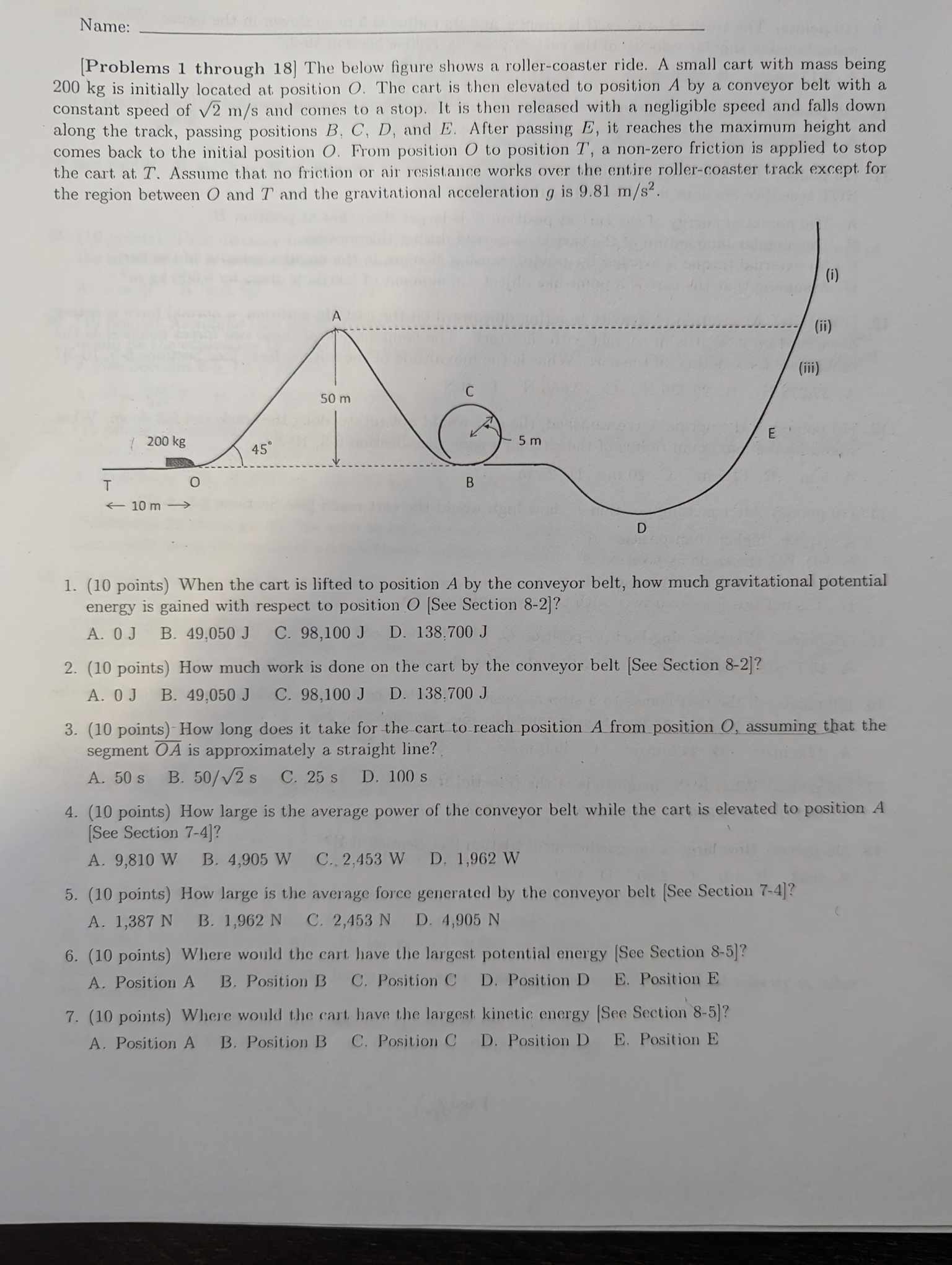 Solved [Problems 1 through 18] The below figure shows a | Chegg.com