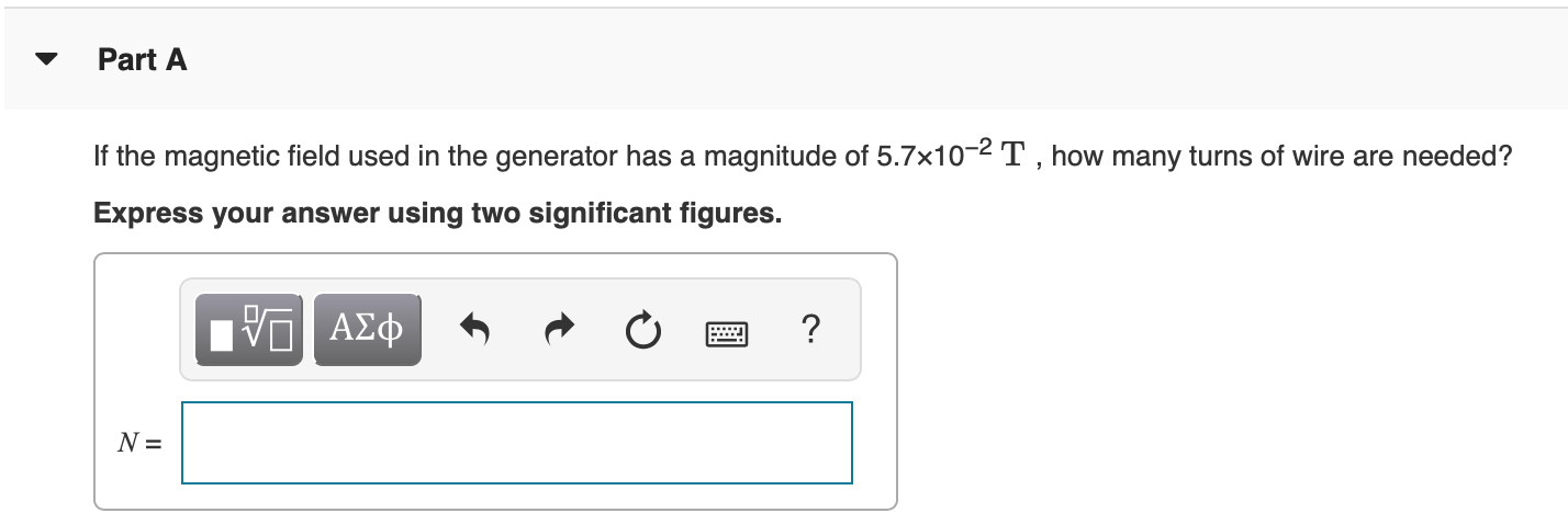 Solved A generator is designed to produce a maximum emf of | Chegg.com