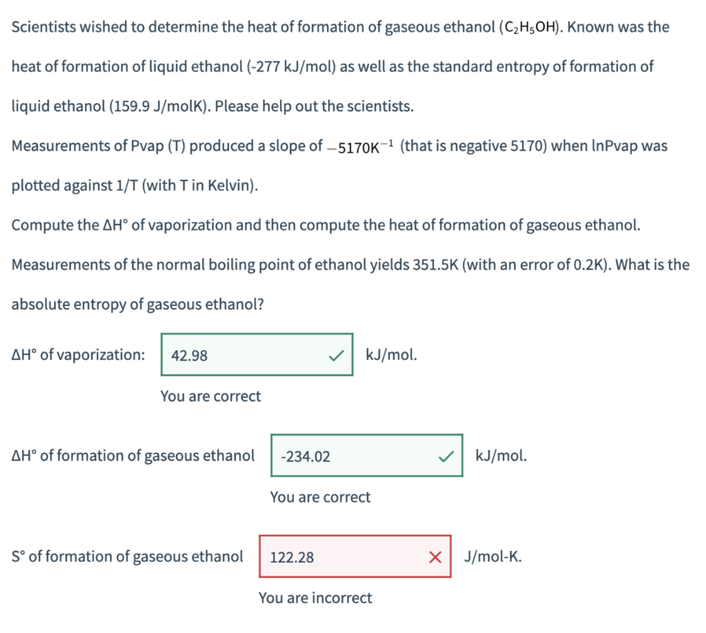 Solved Scientists wished to determine the heat of formation | Chegg.com