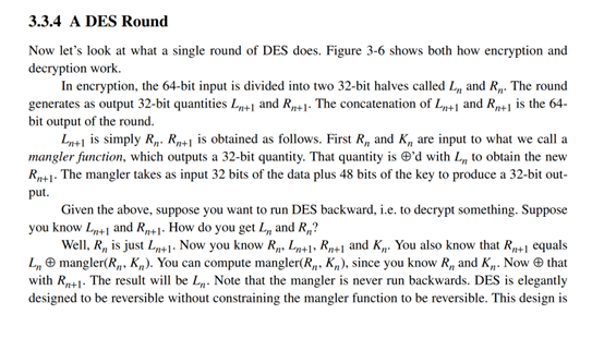 Solved Show that DES encryption and decryption are identical | Chegg.com