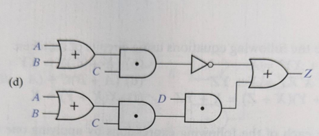 For each of the following circuits, find the output | Chegg.com