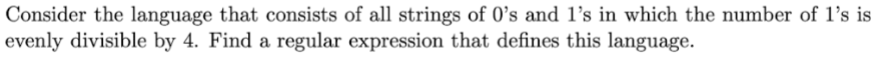 Solved Consider the language that consists of all strings of | Chegg.com