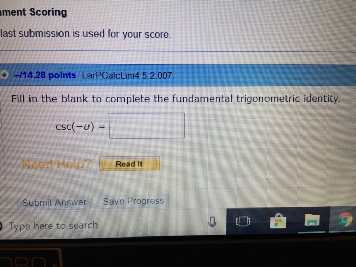 Solved ment Scoring last submission is used for your score. | Chegg.com
